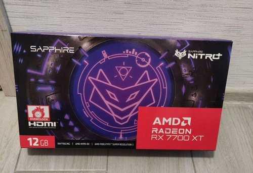 Видеокарта Sapphire AMD Radeon RX 7700XT nitro+