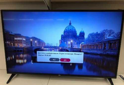 TV 55" в отличном состоянии LG 55UJ630V HDR, 4K