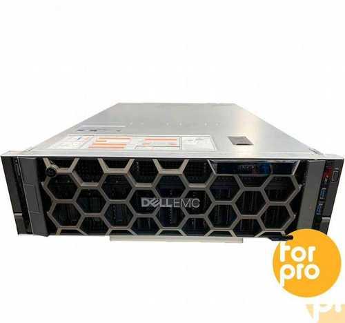 Сервер dell R940 8SFF 4x6134Gold 384GB, H740p