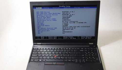 USA Lenovo ThinkPad P50 I7/32Gb/512Gb/Nvidia #1