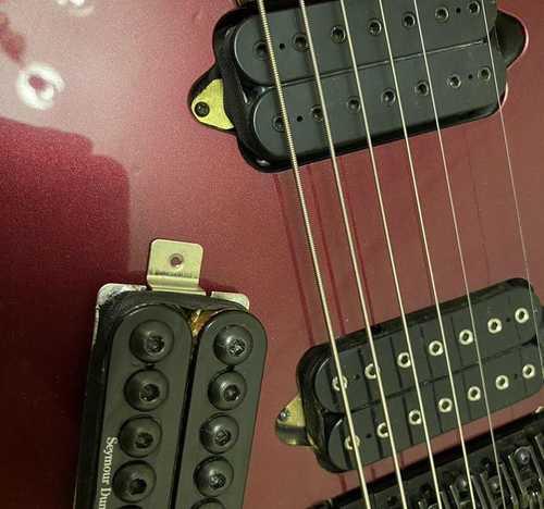 Seymour duncan invader, Dimarzio blaze 7 струн