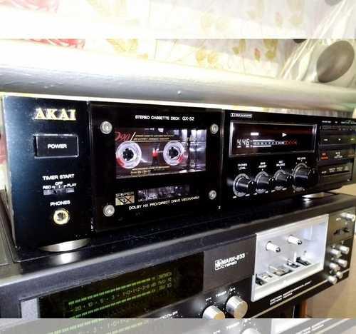 Кассетная дека akai gx 52