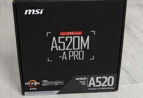 Msi a520m a pro