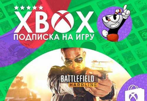 Подписка для Xbox на игру Battlefield Hardline
