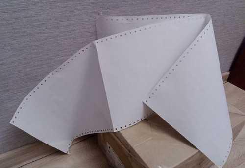 Бумага с отрывной перфорацией, 2000 лист, 610м