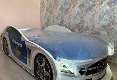 Детская кровать машина Полиция