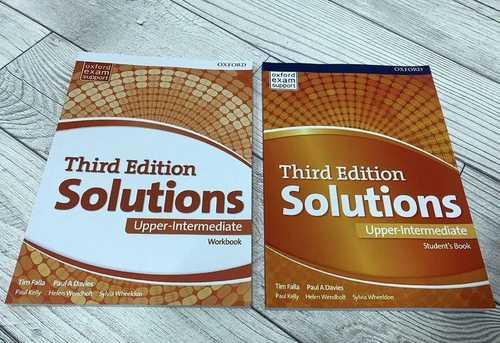 Учебники Solutions Upper-intermediate комплекты