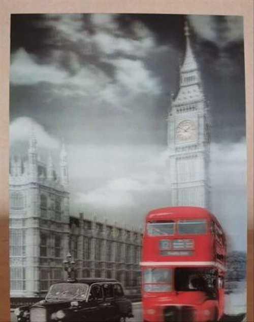 Интерьерная картина Лондонский автобус
