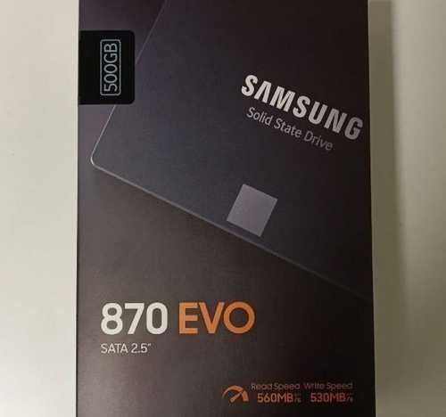 Ssd Samsung 870 EVO 500gb