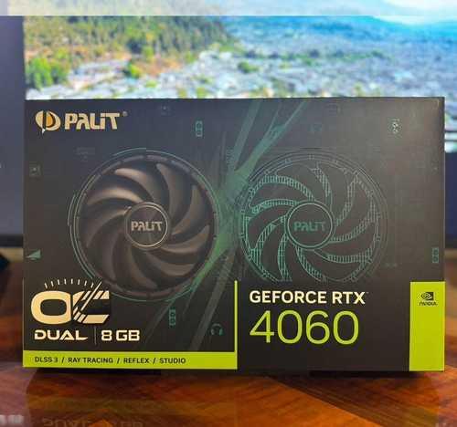 Видеокарта Palit RTX 4060 Dual OC 8 Gb