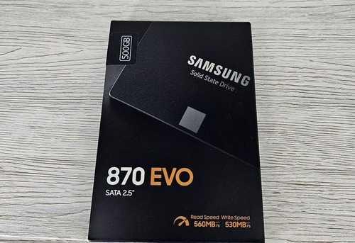 SSD накопитель Samsung 870 EVO 500гб, 2.5"