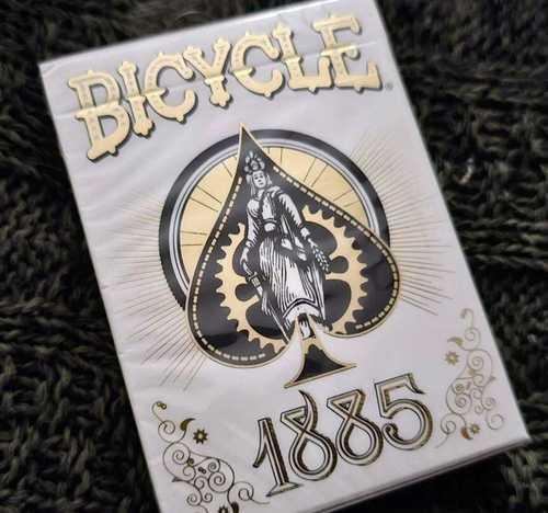 Карты игр. Bicycle 1885 Deck сделаны из США новые