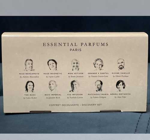 Essential parfums paris discovery set (10 ароматов