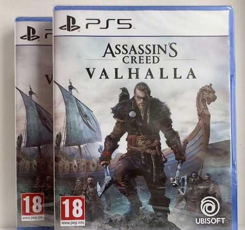 Assassins creed valhalla ps5 диск новый