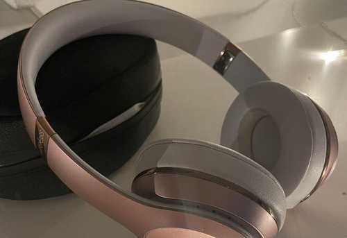 Наушники beats solo 3 rose gold