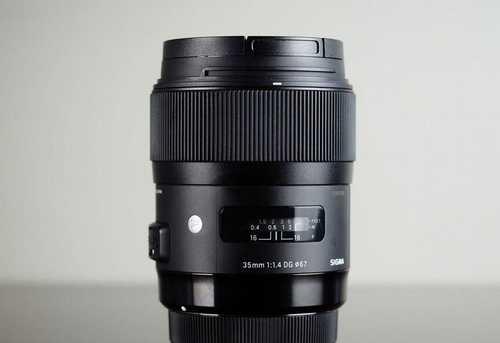Sigma 35mm f1.4 DG HSM Canon EF