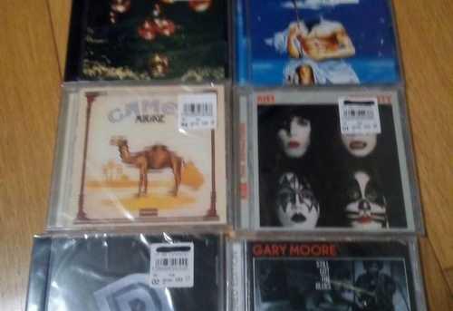 Фирм.запечат. CD Kiss, Eloy, Camel,Gary Moore и т