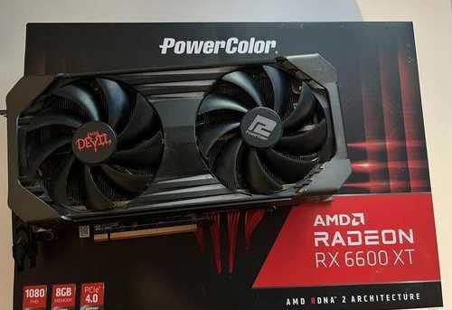 Видеокарта Radeon RX 6600 XT PowerColor Red Devil