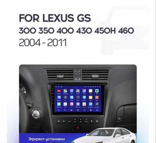 Lexus gs300 Android teyes штатная магнитола