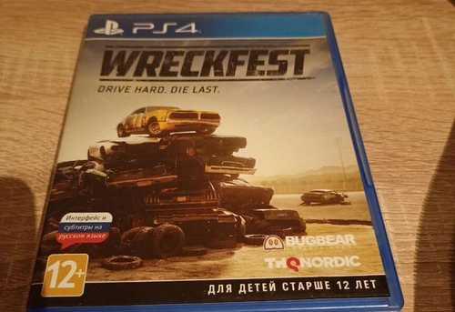 Wreckfest игра на ps4