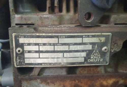 Двигатель Deutz F3L1011