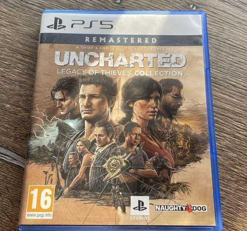 Uncharted наследие воров коллекция ps5