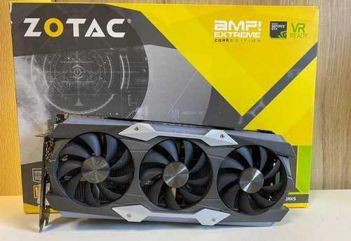 Видеокарта zotac GTX 1080 Ti 11GB Гарантия