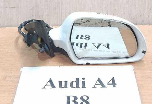 Зеркало Rh 14 пин с повторителем Audi A4 B8, 2014г