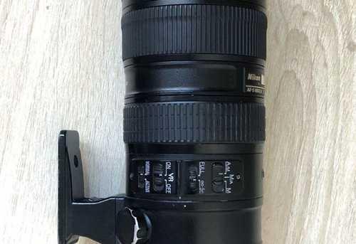 Объектив Nikon 70-200mm f/2.8G ED AF-S VR II