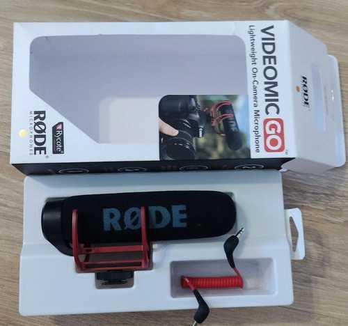 Микрофон rode videomic go