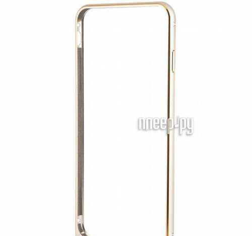 Чехол-бампер Ainy for iPhone 6 Plus Silver QC