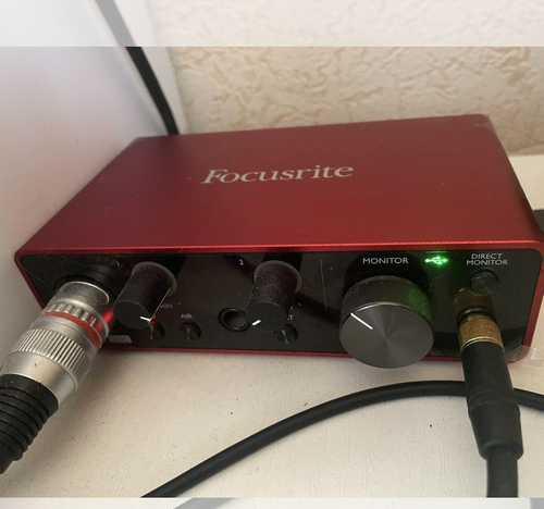 Звуковая карта focusrite scarlett solo 3rd gen