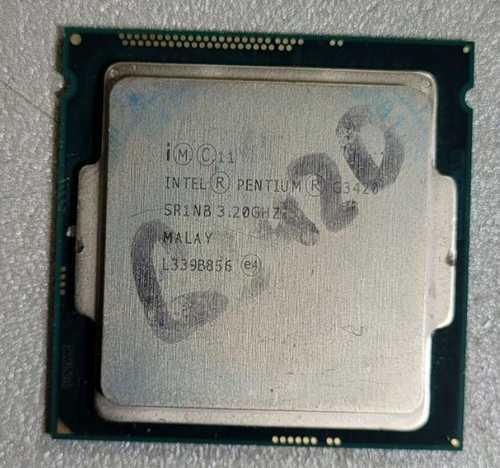 Процессор intel pentium G3420