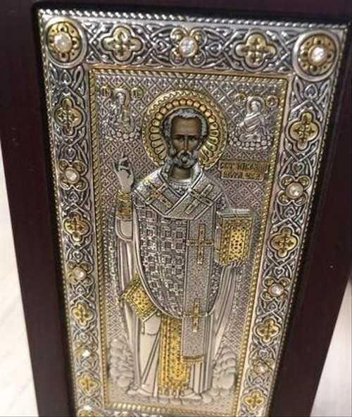Икона николай чудотворец и Пресвятая Богородица