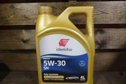 Масло моторное Idemitsu Fully-Synthetic SN 5W30 4л