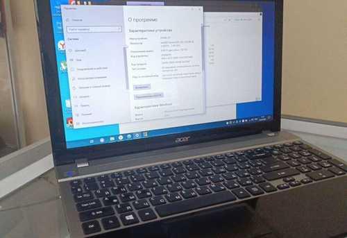 Ноутбук Acer 15.6" /8 gb /SSD 120+500 gb