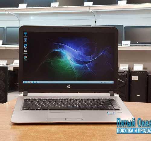 Ноутбук HP 14 FHD, Core i5 6200U, DDR4 8Gb, SSD