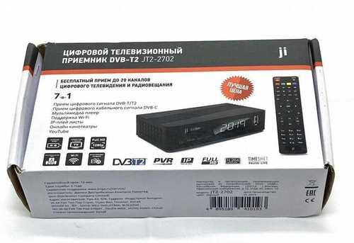 Цифровой телевизионный приемник DVB-T2 JT2-2702