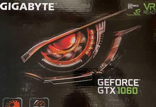 Видеокарта gigabyte gtx 1060 6Gb