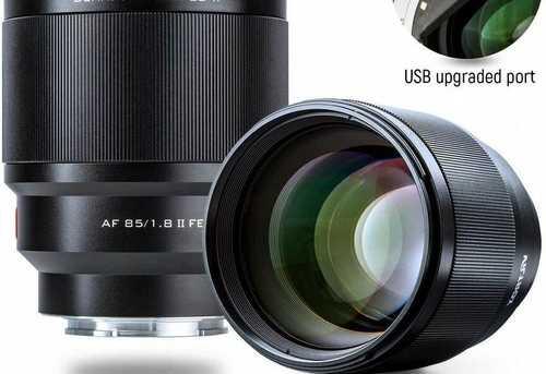 Новый Viltrox AF 85mm f/1.8 II Sony FE