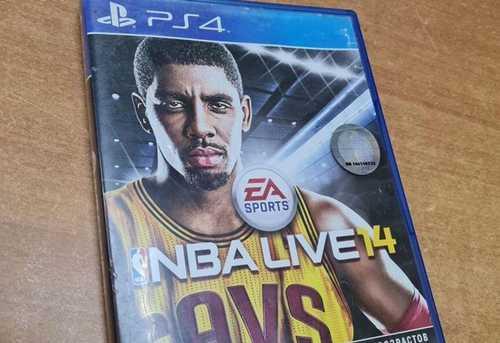 PS-4 диск NBA Live 14