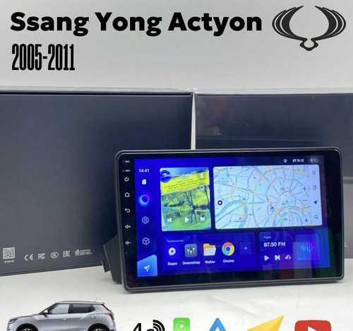 Магнитола 4/32 Ssang Yong Actyon 05-11 Teyes CC3