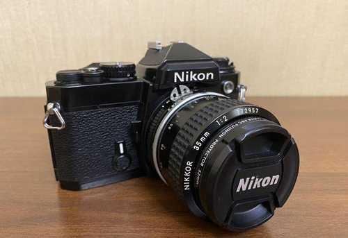 Nikon FE + Nikkor 35mm f2