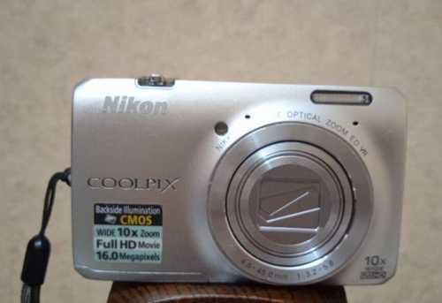 Компактный фотоаппарат nikon coolpix S6300