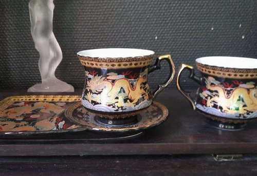 Чайная пара+чашка керамика Греция Nina Ceramic