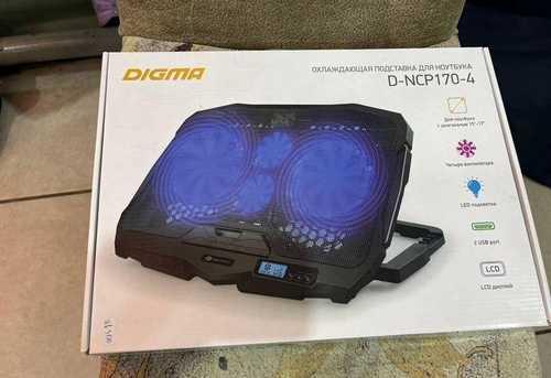 Охладитель для ноутбука Digma D-NCP170-4