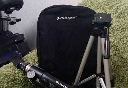 Телескоп Celestron Travel Scope 70 в рюкзаке