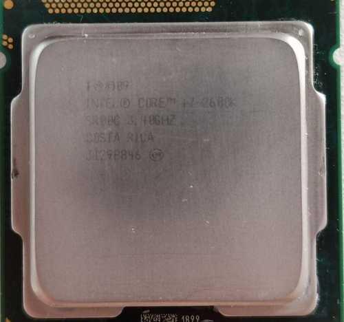 Процессор intel core i7 2600k