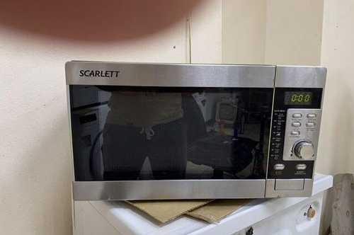 Микроволновая печь scarlett отличная