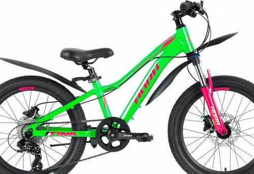 Велосипед horh tina tahd 2.1 20 (2023) Green-Pink